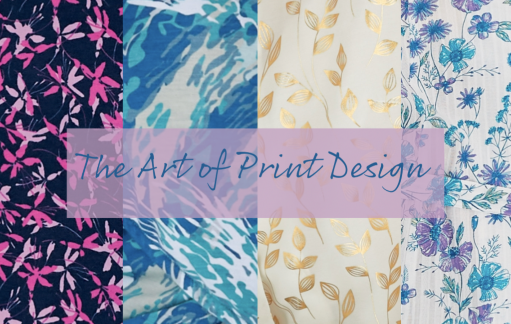 The Art of Print Design | Patra Selections Naturally Beautiful Fabrics